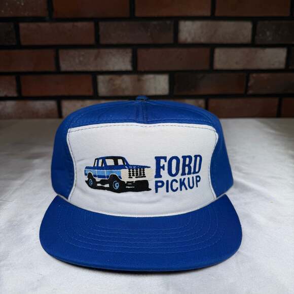 Ford | Accessories | Vintage Ford Youngan Trucker Cap 8s Snapback Hat ...